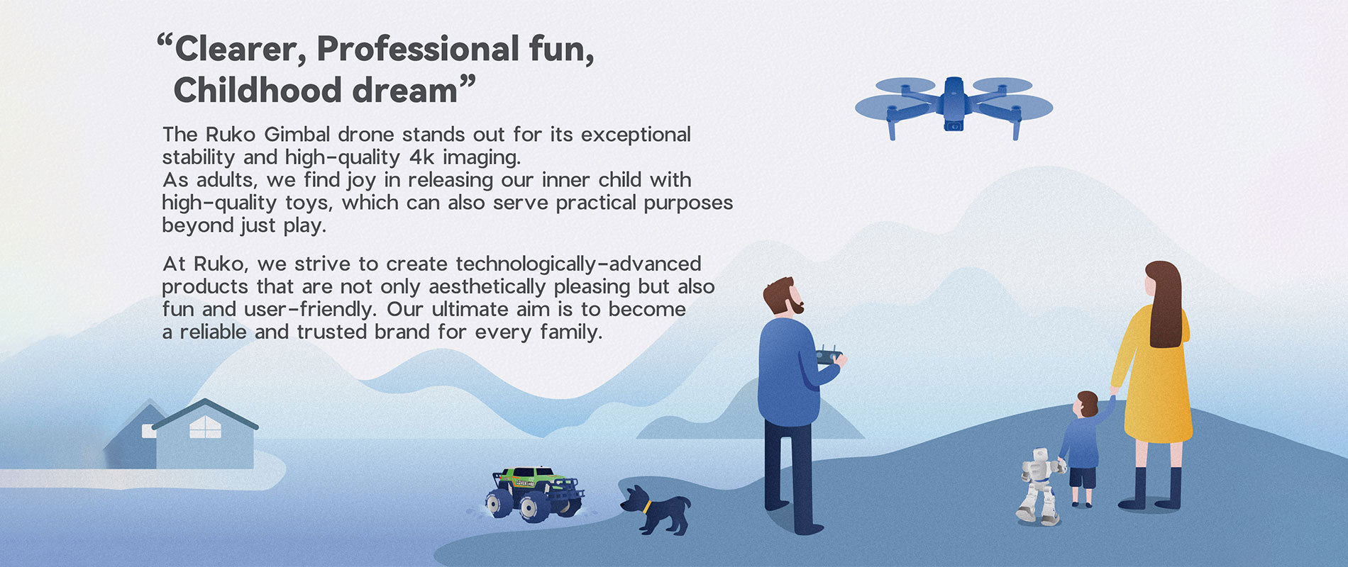 Ruko Drone Store | Drone, Smart Robot, Gel Blaster, RC-car Shop Online