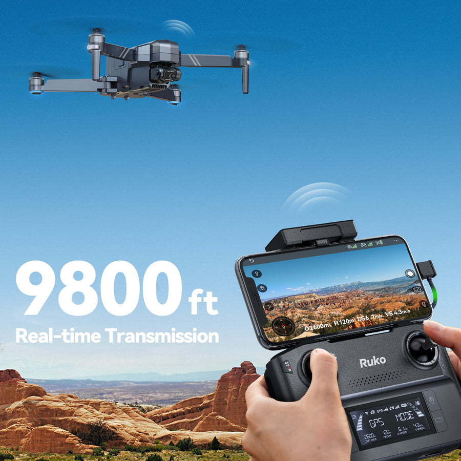 Ruko Camera Drones - Gimbal Camera
